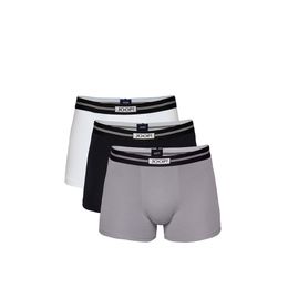 JOOP! Boxershorts Herren Gr&ouml;&szlig;e M grau / schwarz / wei&szlig;