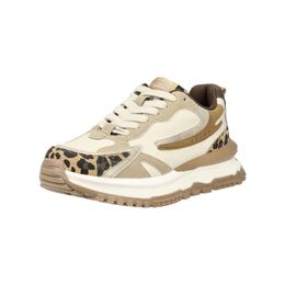 Blowfish Malibu Sneaker 'LEO' Damen Gr&ouml;&szlig;e 38 beige / grau / schwarz / wei&szlig;