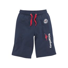 Kangaroos Shorts Jungen Gr&ouml;&szlig;e 128/134 marine / rot