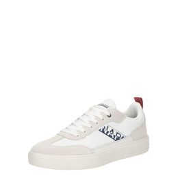 Napapijri Sneaker 'Bark' Herren Gr&ouml;&szlig;e 41 marine / dunkelrot / wei&szlig; / offwhite