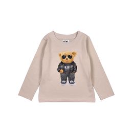 Nini Shirt Jungen Gr&ouml;&szlig;e 98 pueblo / brokat / schwarz / wei&szlig;
