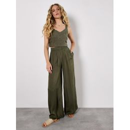 Apricot Hose Damen Gr&ouml;&szlig;e 34 khaki
