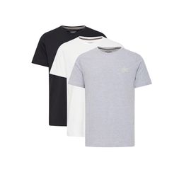 Blend T-Shirt Herren Gr&ouml;&szlig;e XL grau / schwarz / naturwei&szlig;