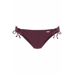 Lascana Bikini-Hose 'Kati' Damen Gr&ouml;&szlig;e XL bordeaux