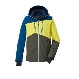 Killtec Winterjacke Herren Gr&ouml;&szlig;e S blau / gelb / oliv