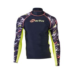 Beco The World Of Aquasports Schwimmshirt 'Rashguard BEactive UV SUNSET' Herren Gr&ouml;&szlig;e S schwarz
