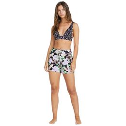 Billabong Badeshorts 'Shadow Tropic' Damen Gr&ouml;&szlig;e M beige / pastellgr&uuml;n / helllila / schwarz