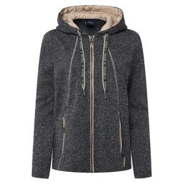 Lauras&oslash;n Sweatjacke Damen Gr&ouml;&szlig;e L grau