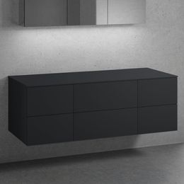 neoro n50 Schrank mit Konsolenplatte B: 140,5 H: 48 T: 51,5 cm, 6 Ausz&uuml;ge, BN0421BM+2#BN0420BM+BN0408BM,