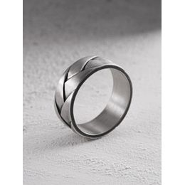 Reytel Ring 'BRAID' Herren Gr&ouml;&szlig;e 72 silber