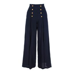 Rua & Rua Bundfaltenhose Damen Gr&ouml;&szlig;e 38 marine