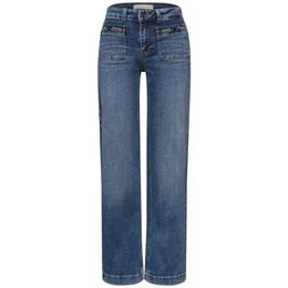 Street One Jeans Damen Gr&ouml;&szlig;e 32 blue denim