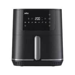 Braun Hei&szlig;luftfritteuse MultiFry 5, HF 5034I schwarz, 1.700 Watt, Korb 6,0 Liter