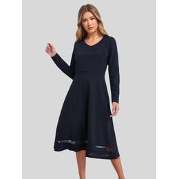 Lapaplus Kleid Damen Gr&ouml;&szlig;e 36 schwarz Winterkleid