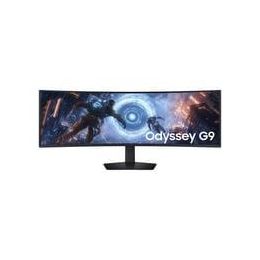 Samsung S49FG916EU, Gaming-Monitor 124 cm (49 Zoll), schwarz, DQHD, VA, Curved, HDMI, DP, Free-Sync, USB-Hub, 144Hz Panel
