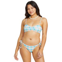 Billabong Bikinihose 'Check The Waves' Damen Gr&ouml;&szlig;e XS hellblau / pastellgr&uuml;n / pastelllila / apricot