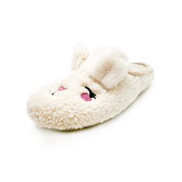 THIES Hausschuh 'THIES 1856 Organic Rabbit Slipper' Damen Gr&ouml;&szlig;e 42 offwhite