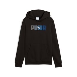 Puma Sweatshirt Jungen Gr&ouml;&szlig;e 176 hellblau / helllila / schwarz