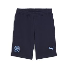 Puma Sportshorts 'Manchester City FtblEssentials' Herren Gr&ouml;&szlig;e L blau / dunkelblau