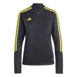 adidas Performance Sportshirt 'Tiro 23 Club' Damen Gr&ouml;&szlig;e L zitrone / schwarz