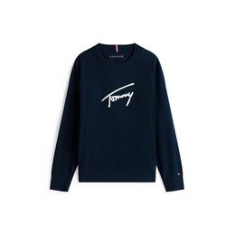 Tommy Hilfiger Pullover Jungen Gr&ouml;&szlig;e 176 navy / wei&szlig;