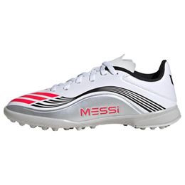 adidas Performance Fu&szlig;ballschuh 'F50 Messi League' Jungen Gr&ouml;&szlig;e 35 grau / rot / schwarz / wei&szlig;
