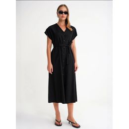 Mixray Kleid Damen Gr&ouml;&szlig;e 36 schwarz Winterkleid