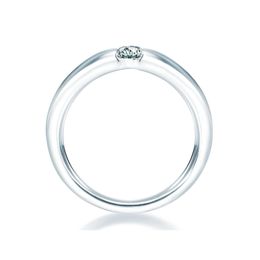 Tresor 1934 Ring Damen Gr&ouml;&szlig;e 62 silber / transparent