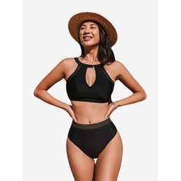 Cupshe Bikini 'CAA12C4L044AA' Damen Gr&ouml;&szlig;e M schwarz