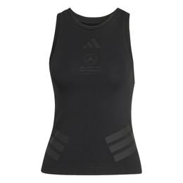 adidas Performance Sporttop 'Mercedes-AMG Petronas Formula 1 Team' Damen Gr&ouml;&szlig;e XL/XXL stone / schwarz