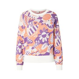 Iriedaily Pullover 'Tilda' Damen Gr&ouml;&szlig;e XL lila / orange / wollwei&szlig;