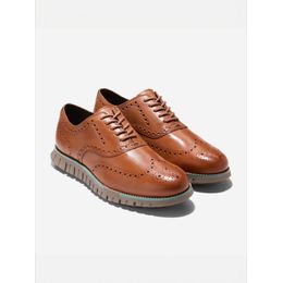 Cole Haan Schn&uuml;rschuh 'ZG RMSTD WINGTIP OX' Herren Gr&ouml;&szlig;e 43.5 braun