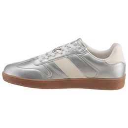 Aniston Sneaker Damen Gr&ouml;&szlig;e 39 beige / silber
