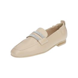 Nero Giardini Slipper Damen Gr&ouml;&szlig;e 39 beige / silber