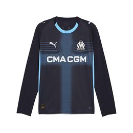 Puma Trikot 'Olympique de Marseille 25/26' Herren Gr&ouml;&szlig;e M navy / hellblau / wei&szlig;