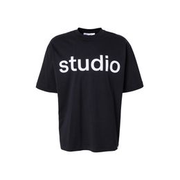 Studio Seidensticker T-Shirt Herren Gr&ouml;&szlig;e XXL schwarz / wei&szlig;