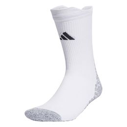 adidas Performance Sportsocken 'Football GRIP Knitted Crew Cushioned Performance' Damen Gr&ouml;&szlig;e 42/44 schwarz / silber / wei&szlig;