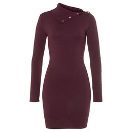 Melrose Strickkleid Damen Gr&ouml;&szlig;e XS bordeaux