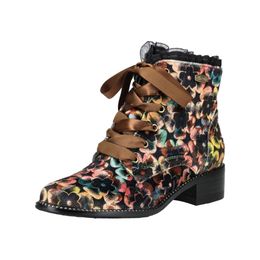 Laura Vita Schn&uuml;rstiefelette Damen Gr&ouml;&szlig;e 35 bunt Winterschuhe