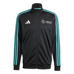 adidas Performance Trainingsjacke 'Mercedes - AMG Petronas Formula One Team DNA Track' Herren Gr&ouml;&szlig;e XXXL t&uuml;rkis / schwarz / wei&szlig;