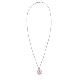 Elli Kette 'Engel' Damen Gr&ouml;&szlig;e 45 rosa / silber