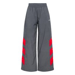 adidas originals Hose 'BLOCKED WASHED TRACK' Damen Gr&ouml;&szlig;e 36 rot / schwarz