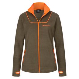 Rock Creek Fleecejacke Damen Gr&ouml;&szlig;e XXL khaki / neonorange