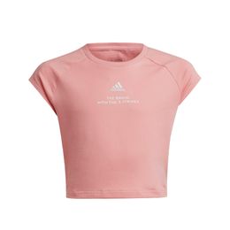 adidas Sportswear Funktionsshirt 'Street Jam' M&auml;dchen Gr&ouml;&szlig;e 128 rosa / wei&szlig;