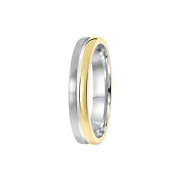 Lucardi Ring Herren Gr&ouml;&szlig;e 72 gold / silber