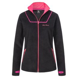 Rock Creek Fleecejacke Damen Gr&ouml;&szlig;e L pink / schwarz