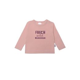 Liliput Langarmshirt 'Frech wild wunderbar' Jungen Gr&ouml;&szlig;e 98/104 rosa