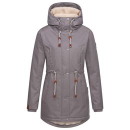 Navahoo Jacke 'IreliaanB991' Damen Gr&ouml;&szlig;e L grau Winterjacke