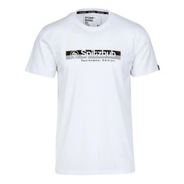 Spitzbub Shirt 'Dots Sports' Herren Gr&ouml;&szlig;e L wei&szlig;