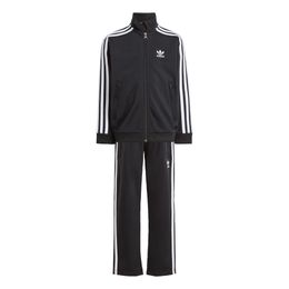 adidas originals Jogginganzug 'Adicolor Firebird' Jungen Gr&ouml;&szlig;e 110 schwarz / wei&szlig;